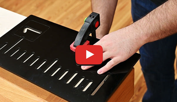 WoodRiver Growth Chart Router Jig - Video | Woodcraft