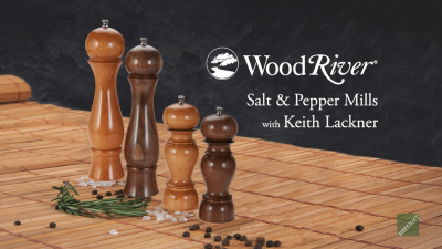 Salt and Pepper Mill Creation with Keith Lackner | Woodcraft