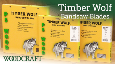 Check out the Timber Wolf Bandsaw Blades | Woodcraft