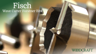 Fisch Wave Cutter Forstner Bits - Product Overview | Woodcraft