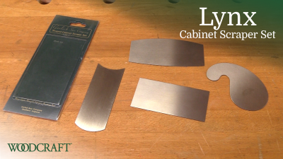 Lynx Cabinet Scraper Set - Product Video | Woodcraft