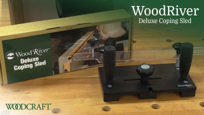 WoodRiver Deluxe Coping Sled - Product Overview | Woodcraft