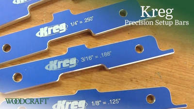 How to use the Kreg Precision Setup Bars | Woodcraft