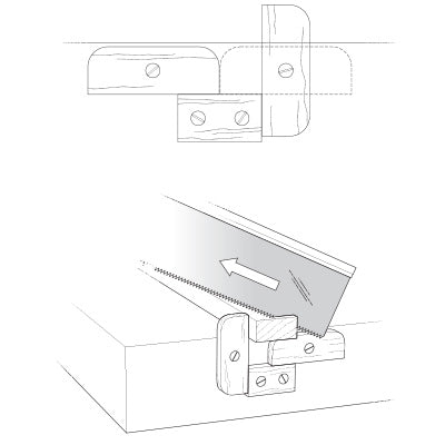 Dual-Purpose Bench Stops | Woodcraft