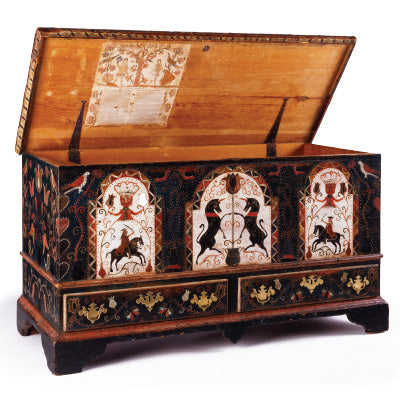 Pennsylvania German Lift-Top Chest | Woodcraft