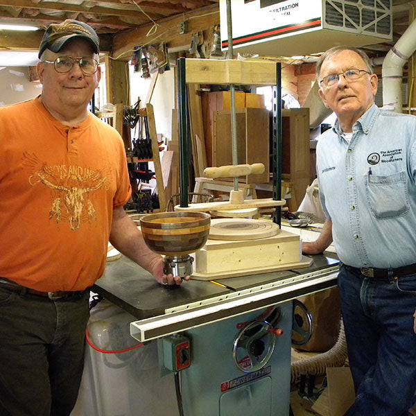 Helping You Make a Segmented Bowl Press, Presented by Woodcraft