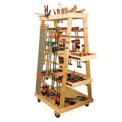 A-Frame Mobile Clamp Rack | Woodcraft