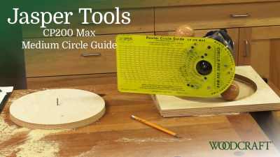 How to use the Jasper Medium Circle Cutting Jig | Woodcraft