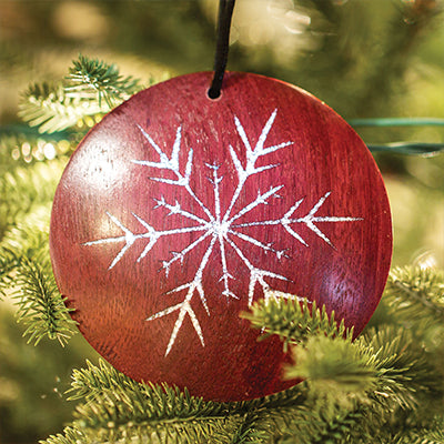 Carve a Snowflake Ornament | Woodcraft