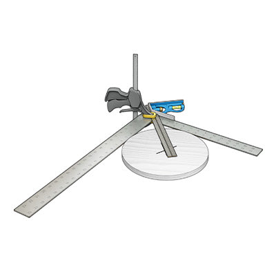 DIY Center Finding Jig for Large Woodturning Blanks| Woodcraft