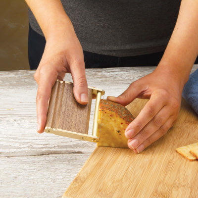 Brass & String Cheese Cutter | Woodcraft