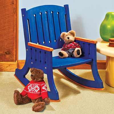 Build a Sturdy, Stylish Child’s Rocker | Woodcraft