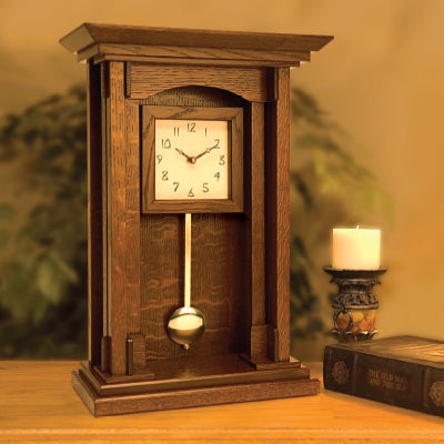 Arts & Crafts Shelf Clock | Woodcraft