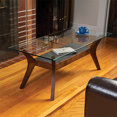 Glass-Topped Coffee Table | Woodcraft