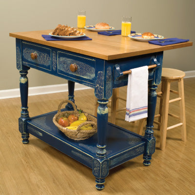 Country Kitchen Work Table | Woodcraft