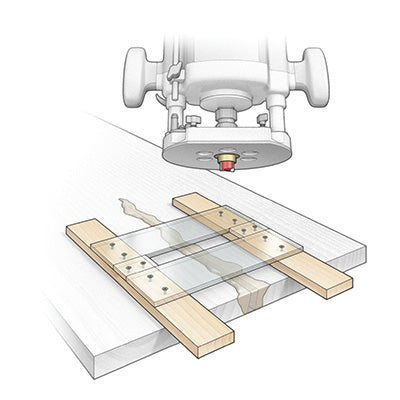 Tips & Tricks Issue 95: Flush-Routing Risers | Woodcraft