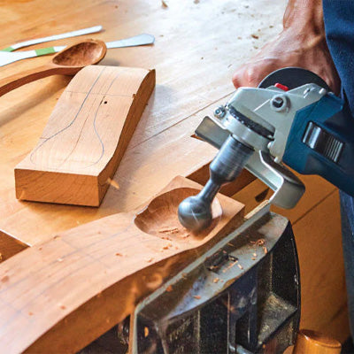 A fresh spin on power carving | Woodcraft