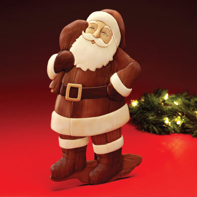 Intarsia Santa | Woodcraft