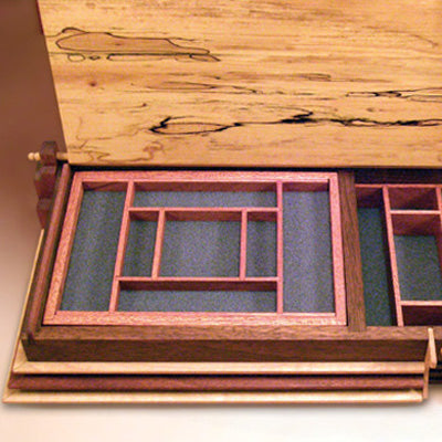 Making Functional Jewelry Box Interiors | Woodcraft