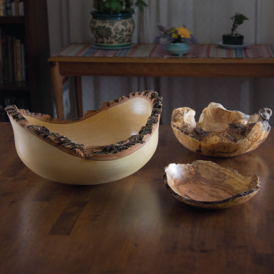 Live-Edge Bowls | Woodcraft