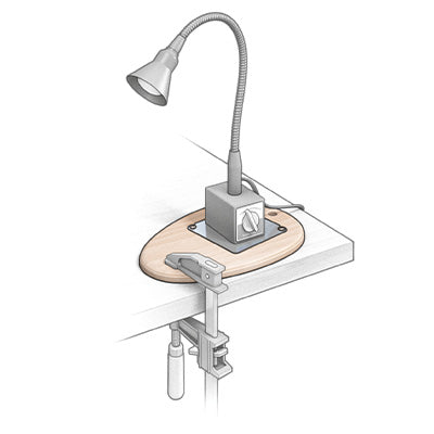 Tips & Tricks: Universal Magnetic Lamp Mounting | Woodcraft