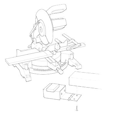 Mitersaw Flip-Stop | Woodcraft