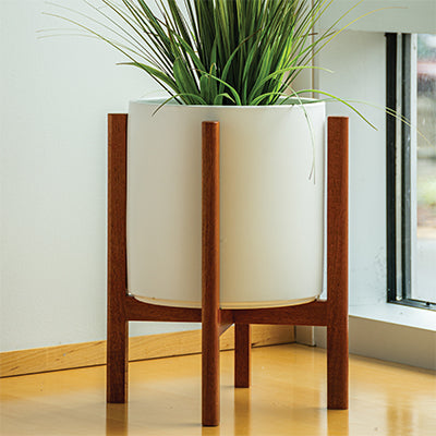 Mid-century Modern Plant Stand | Woodcraft