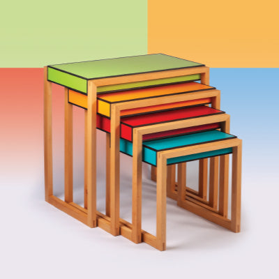 Albers-Inspired Nesting Tables | Woodcraft