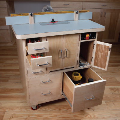 Fully Armed Router Table | Woodcraft