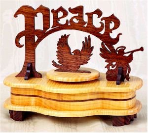 Scroll Saw Project: Holiday Music Box | Woodcraft