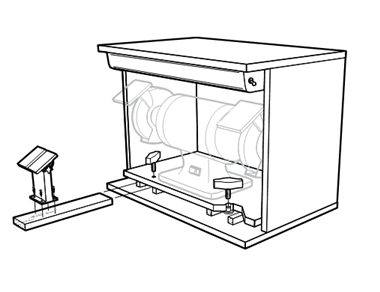 Self-Contained Grinding Station | Woodcraft