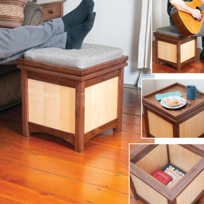Storage Ottoman | Woodcraft