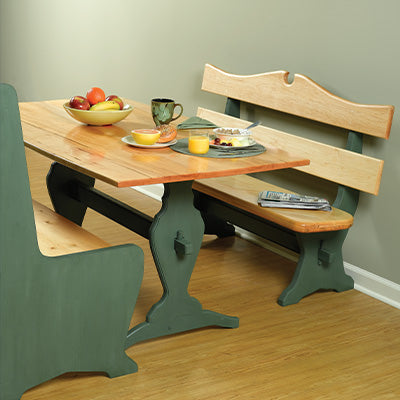 Simply-Made Trestle Table & Benches | Woodcraft