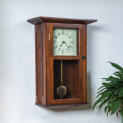 Arts and Crafts Wall Clock | Woodcraft