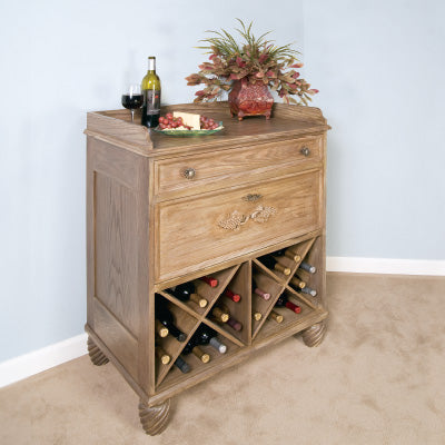 Country French Wine Server | Woodcraft