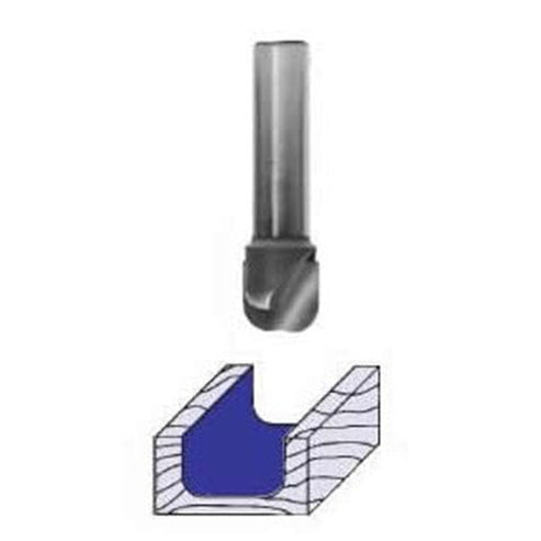 Buy Whiteside 1372 Bowl And Tray Router Bit 1 4 R 3 4 OD x 5 8 CL 2-3 8 ...