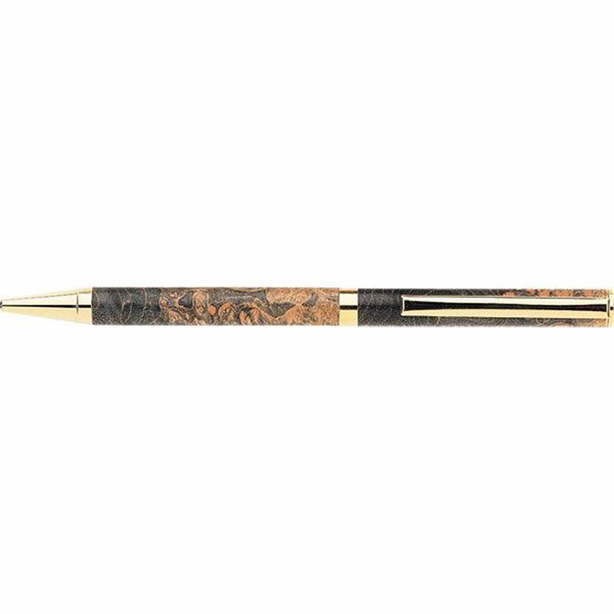 WoodRiver 7 mm Slim Style Solid Clip Ballpoint Pen Kit | Woodcraft