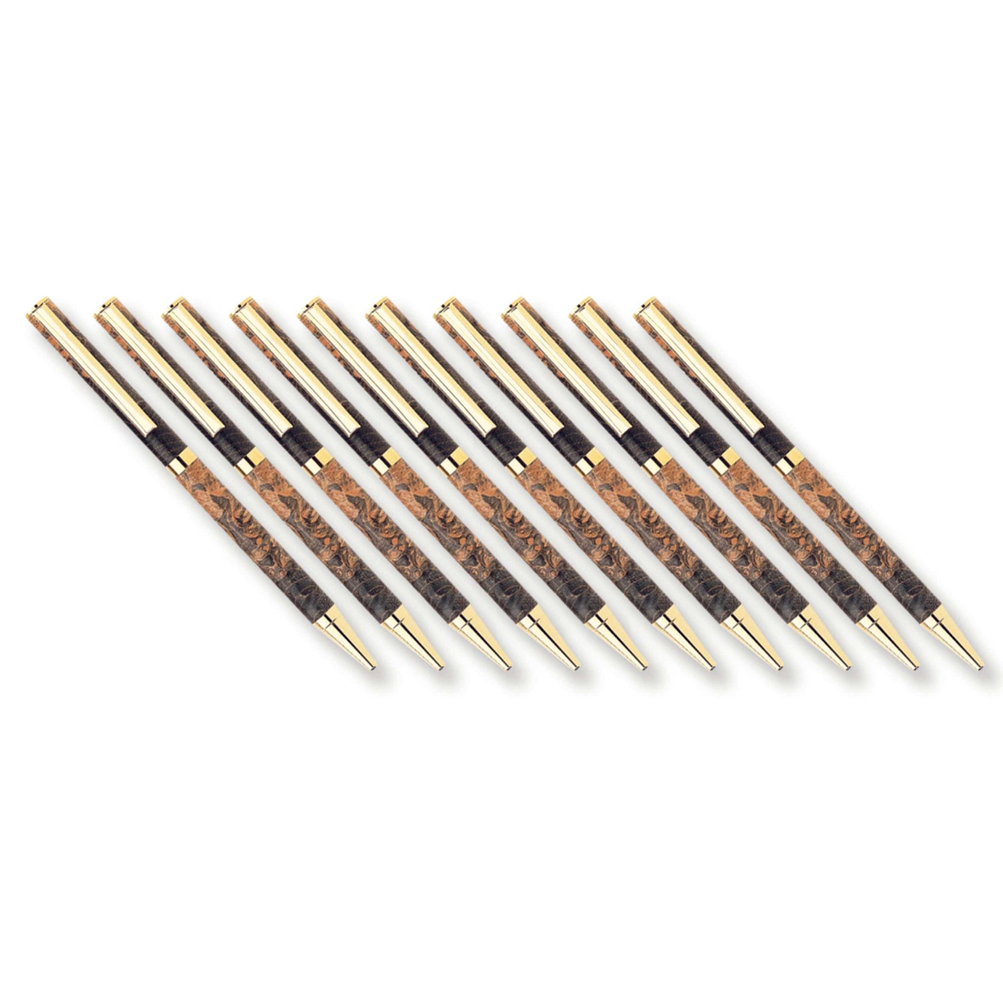 WoodRiver 7 mm Slim Style Solid Clip Ballpoint Pen Kit | Woodcraft