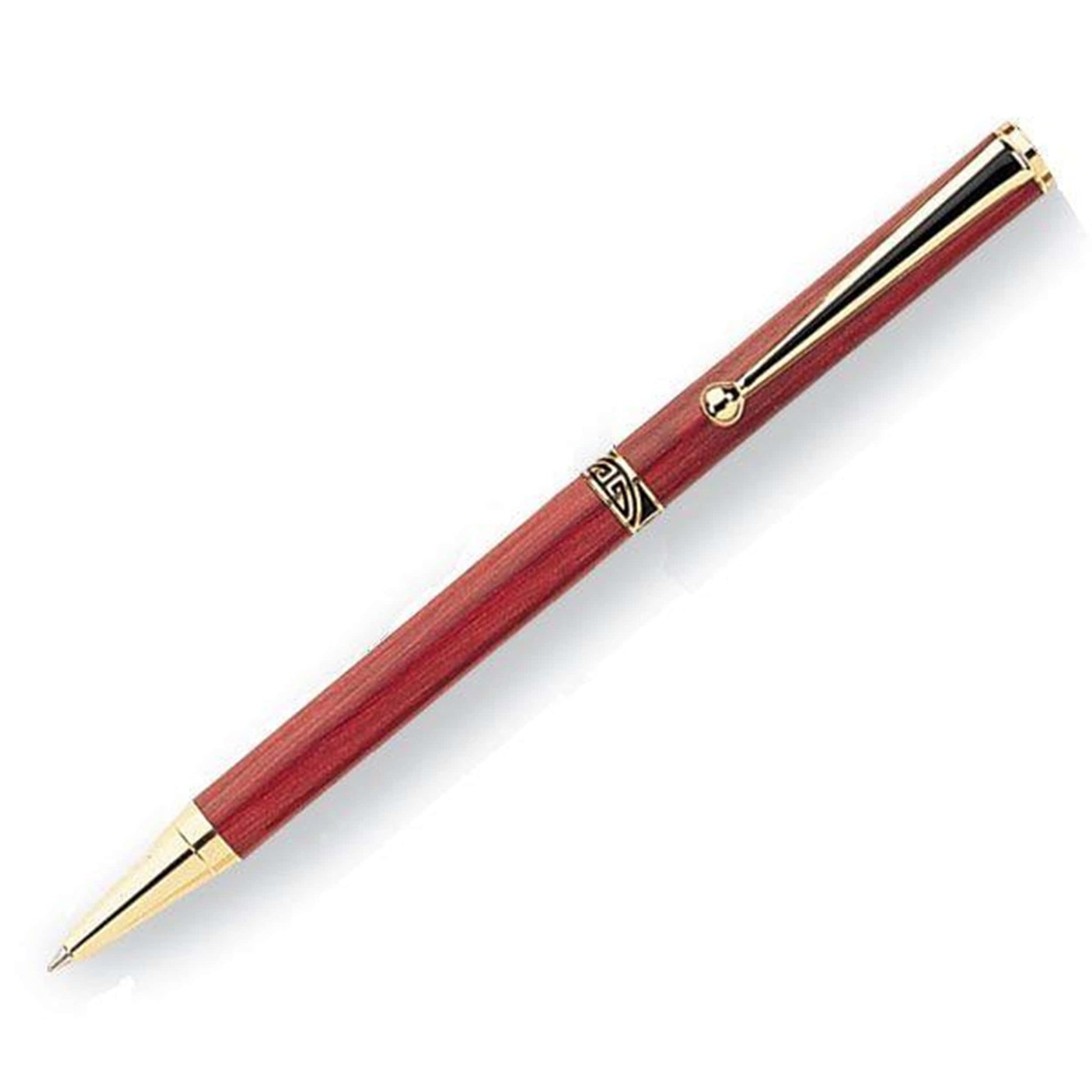 WoodRiver 7 mm Slim Style Black Strip Clip Ballpoint Pen Kit | Woodcraft
