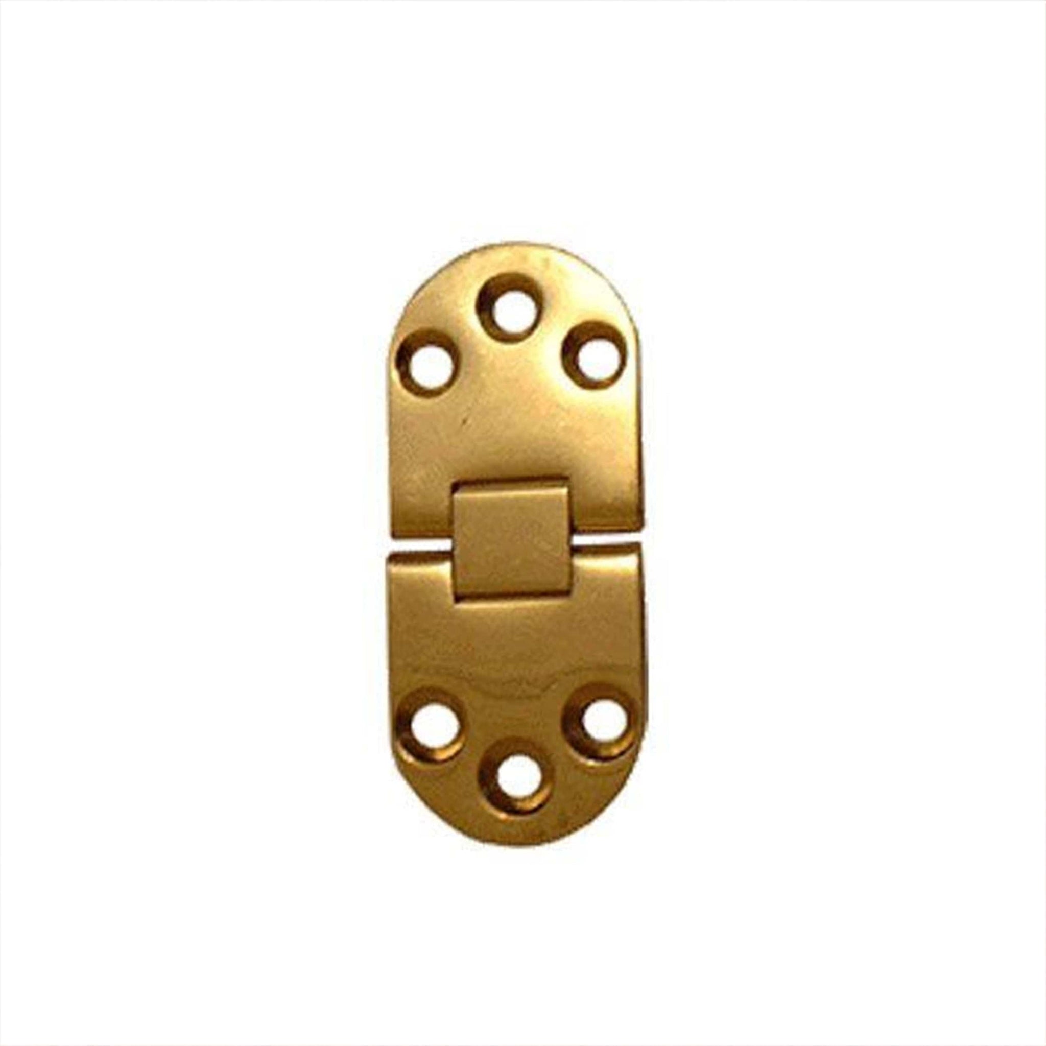 HIGHPOINT Table Hinge - Polished Brass - Pair | Woodcraft