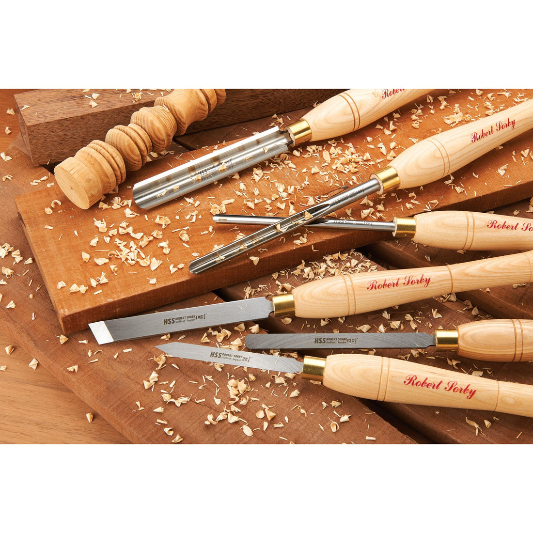 Sorby Intermediate Turning Tool Set - HSS - 6 Piece | Woodcraft