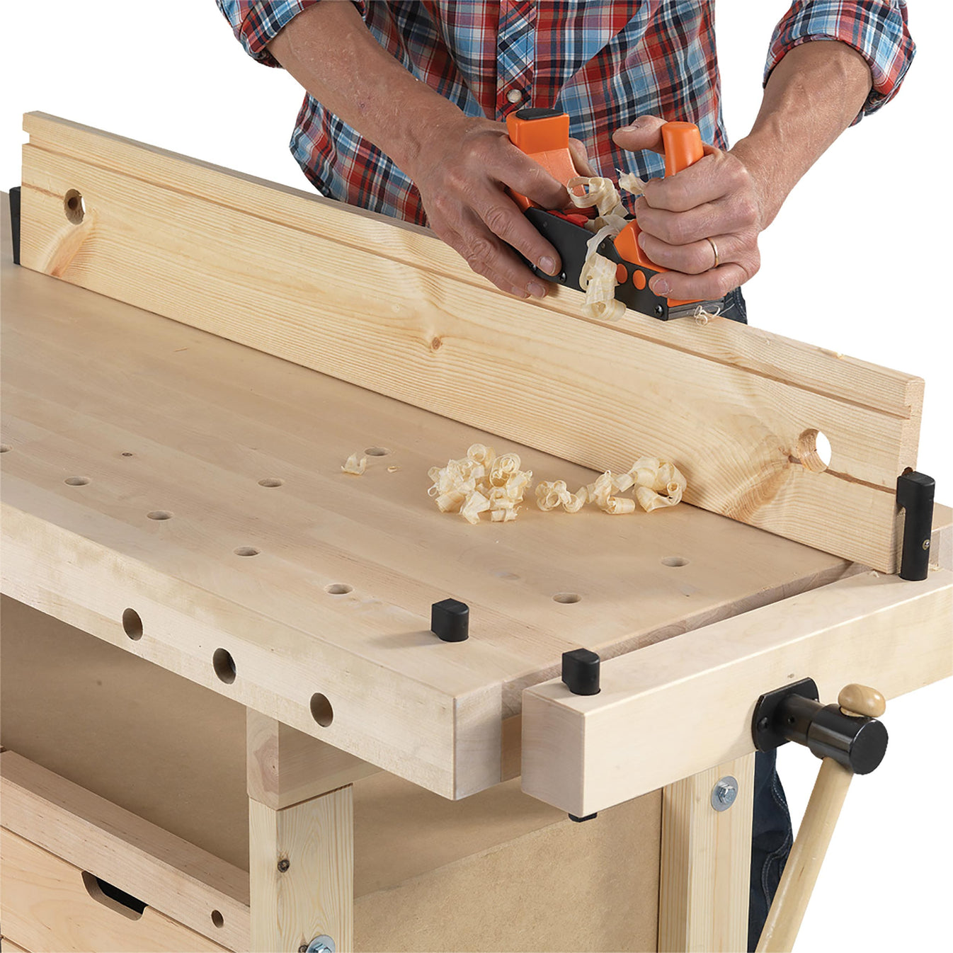 Sjöbergs 3/4" Bench Dogs, Plastic Coated (4) | Woodcraft