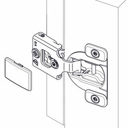Buy Compact Hinge 1 2 Face Frame (2) at Woodcraft