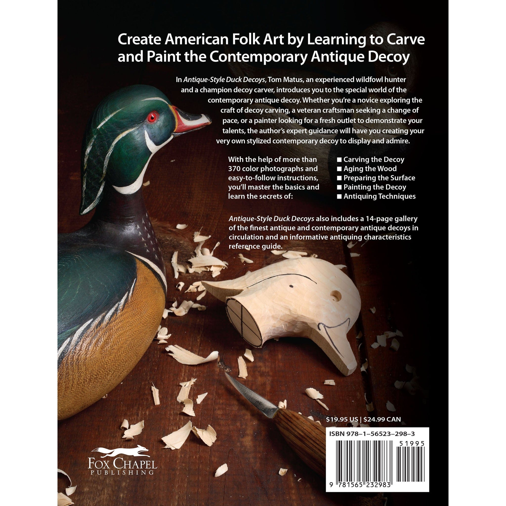Fox Chapel Antique-Style Duck Decoys: Contemporary Techniques to Carve ...