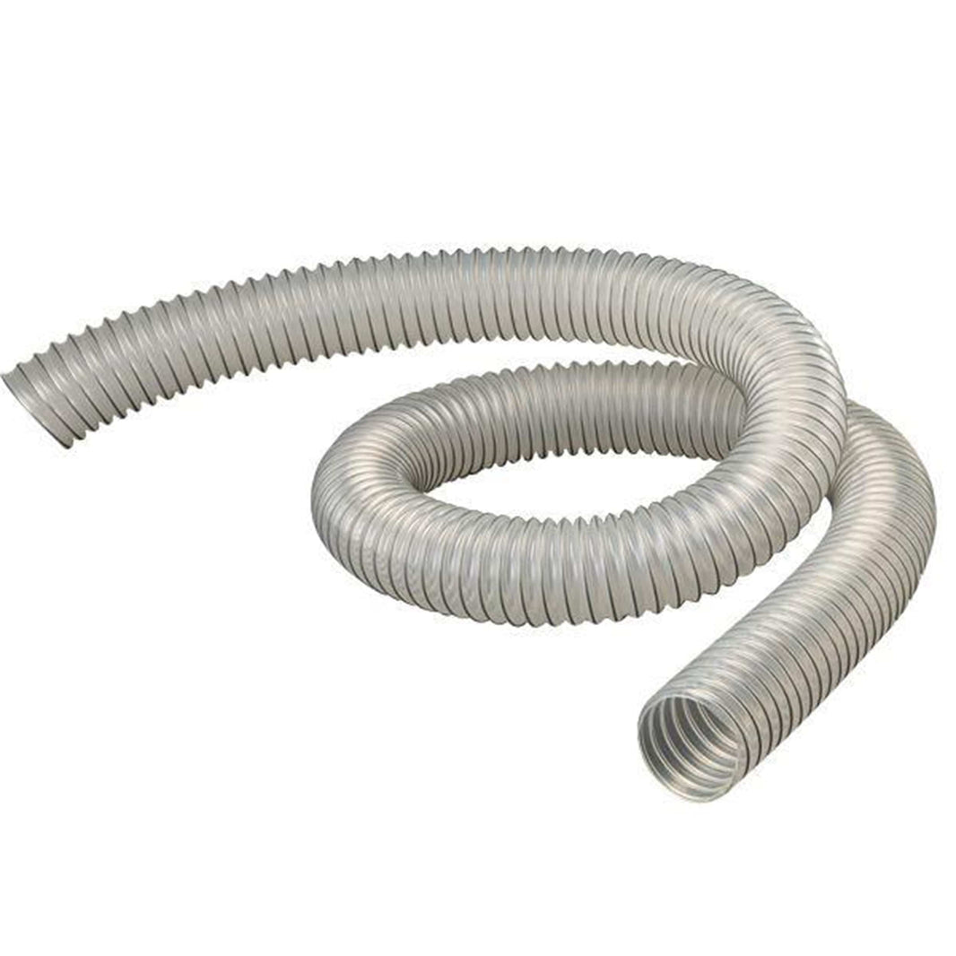 FLEXAUST Flexadux R-4 Stretch Dust Collection Hose Clear 4" x 12 ...