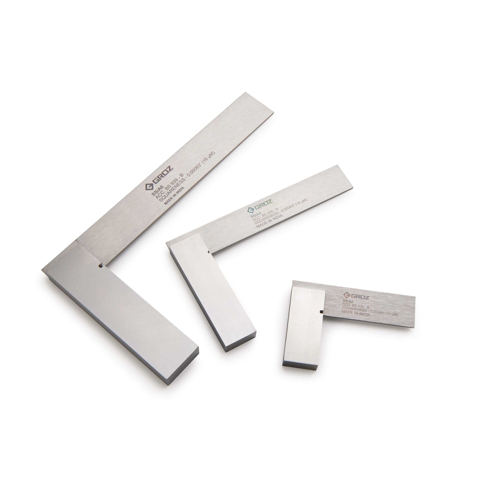 Groz Stainless Steel Engineers' Square | Woodcraft