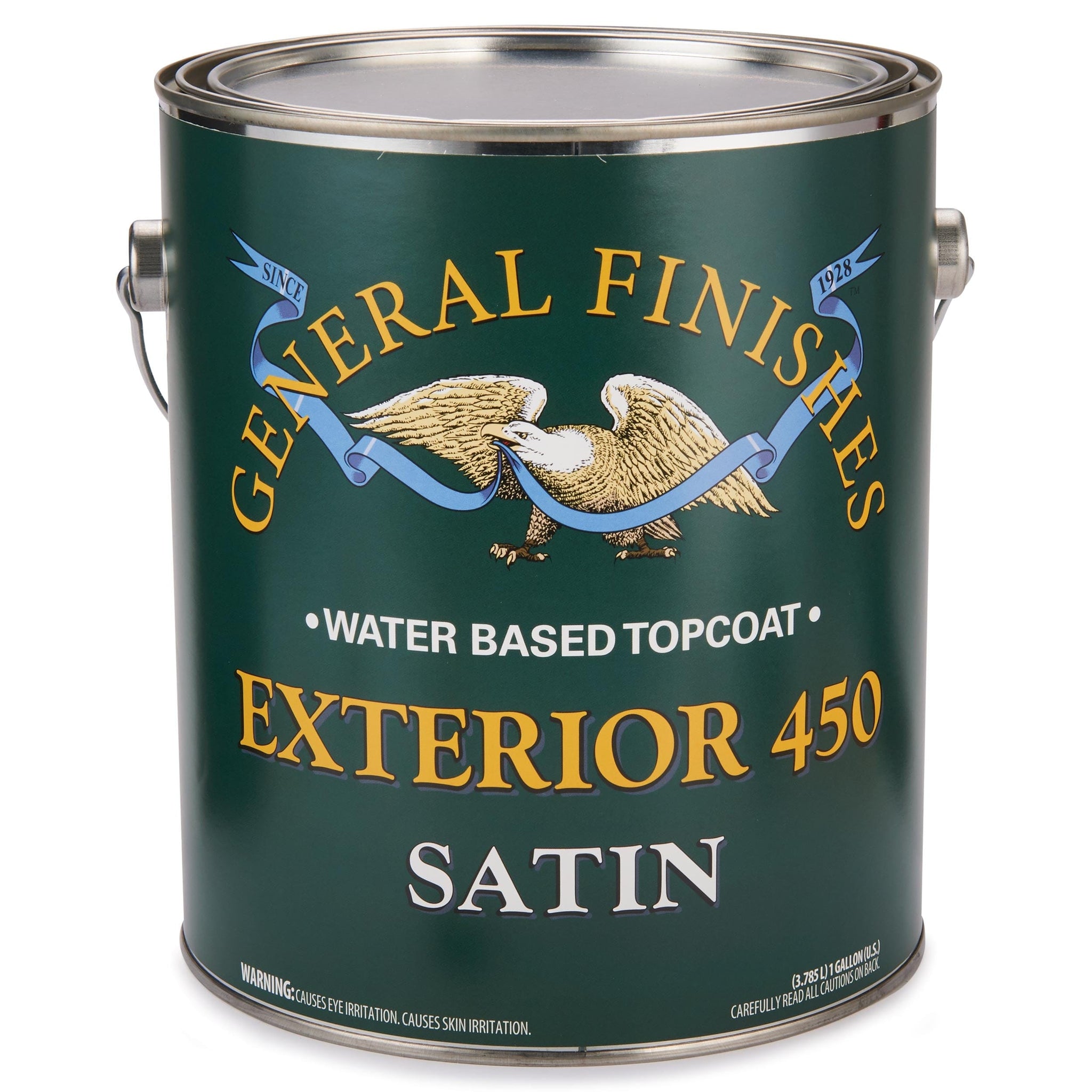 General Finishes - Exterior 450 Water Based Varnish - Flat - Quart ...
