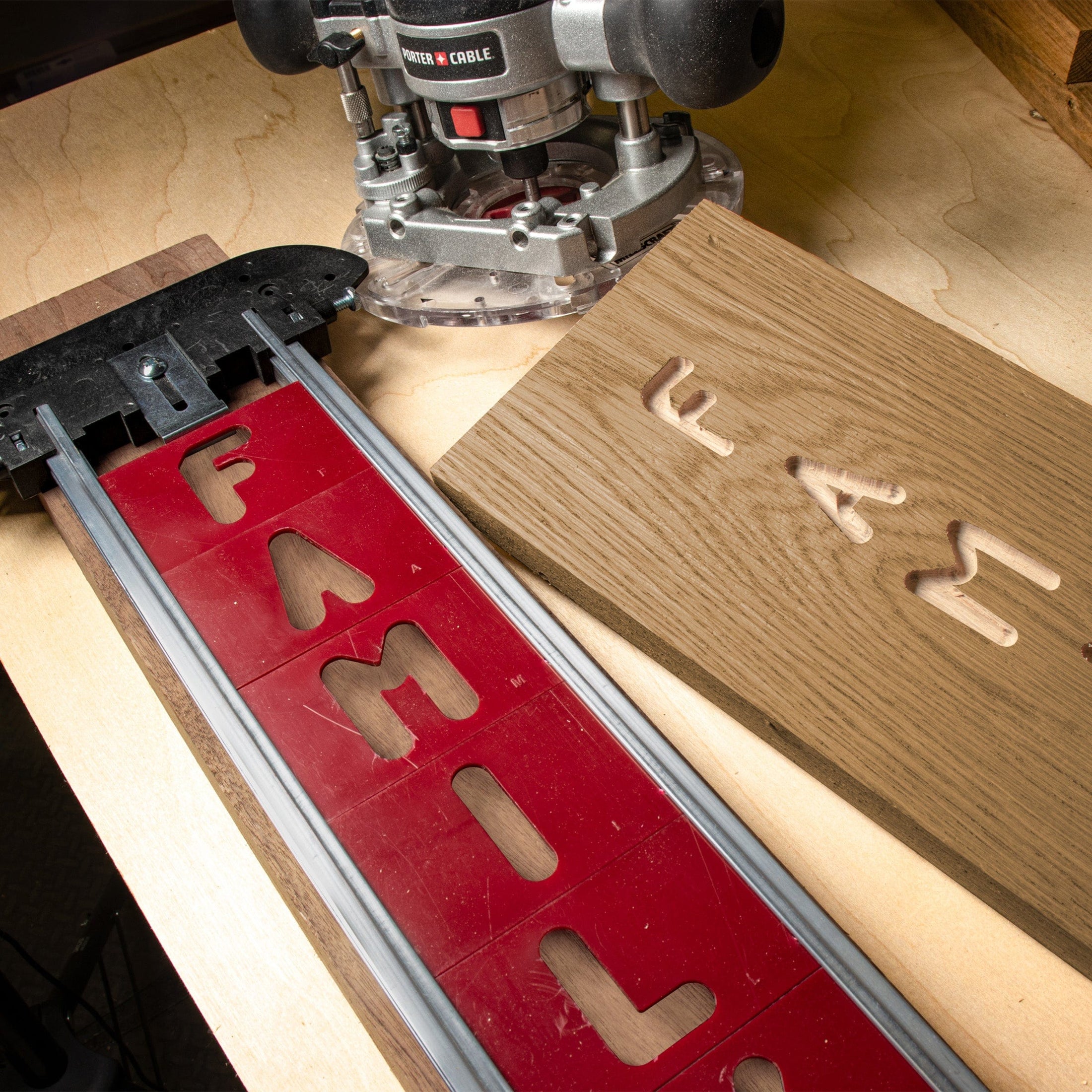 Milescraft Vertical Letters Set for Sign Making Jigs 1 1/2 Inch 30pc ...