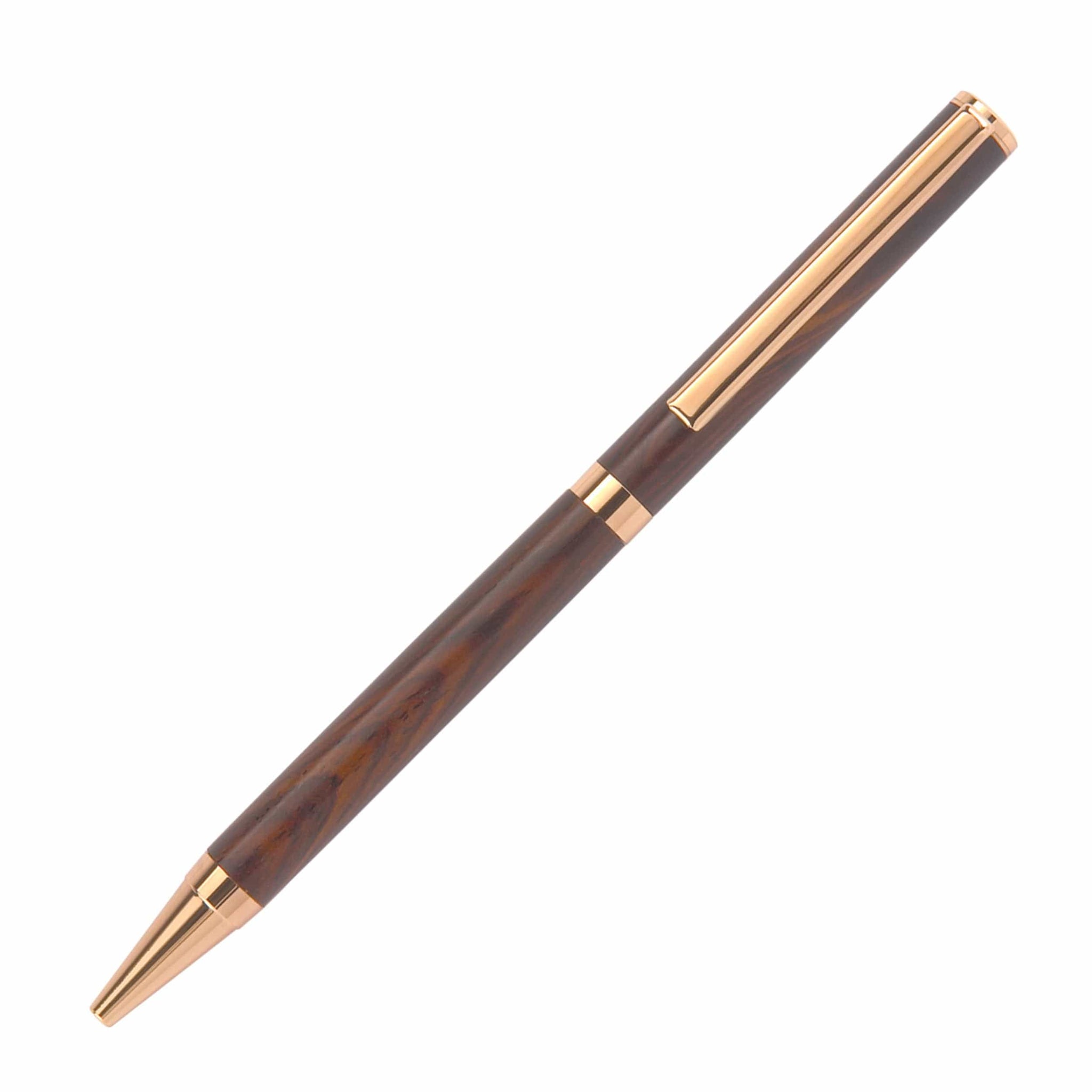 WoodRiver 7 mm Slim Style Solid Clip Ballpoint Pen Kit | Woodcraft