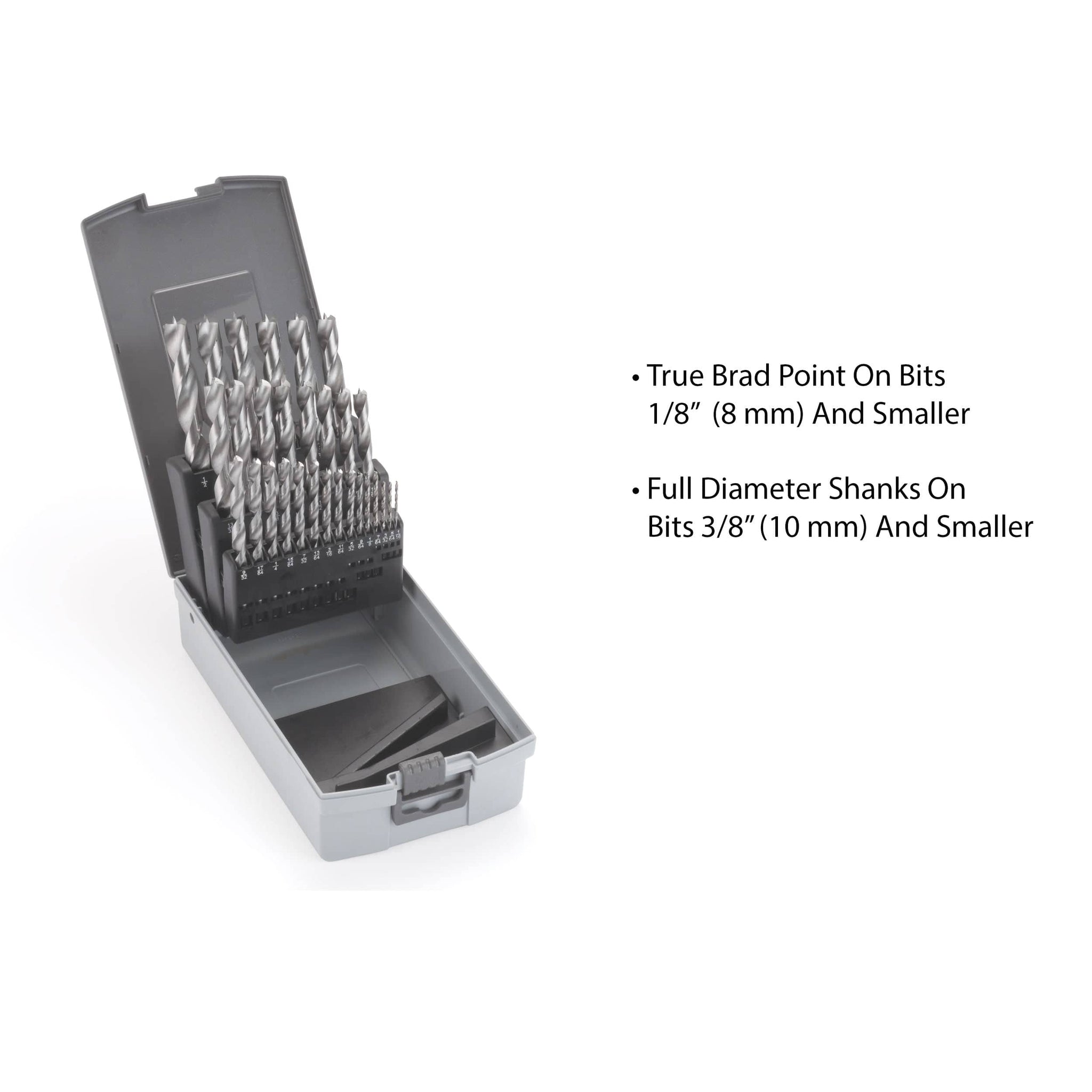 WoodRiver Brad Point Drill Bit Index Set | Woodcraft